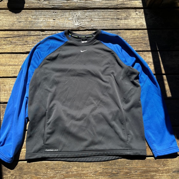 Nike | Sweaters | Nike Center Swoosh Crewneck | Poshmark